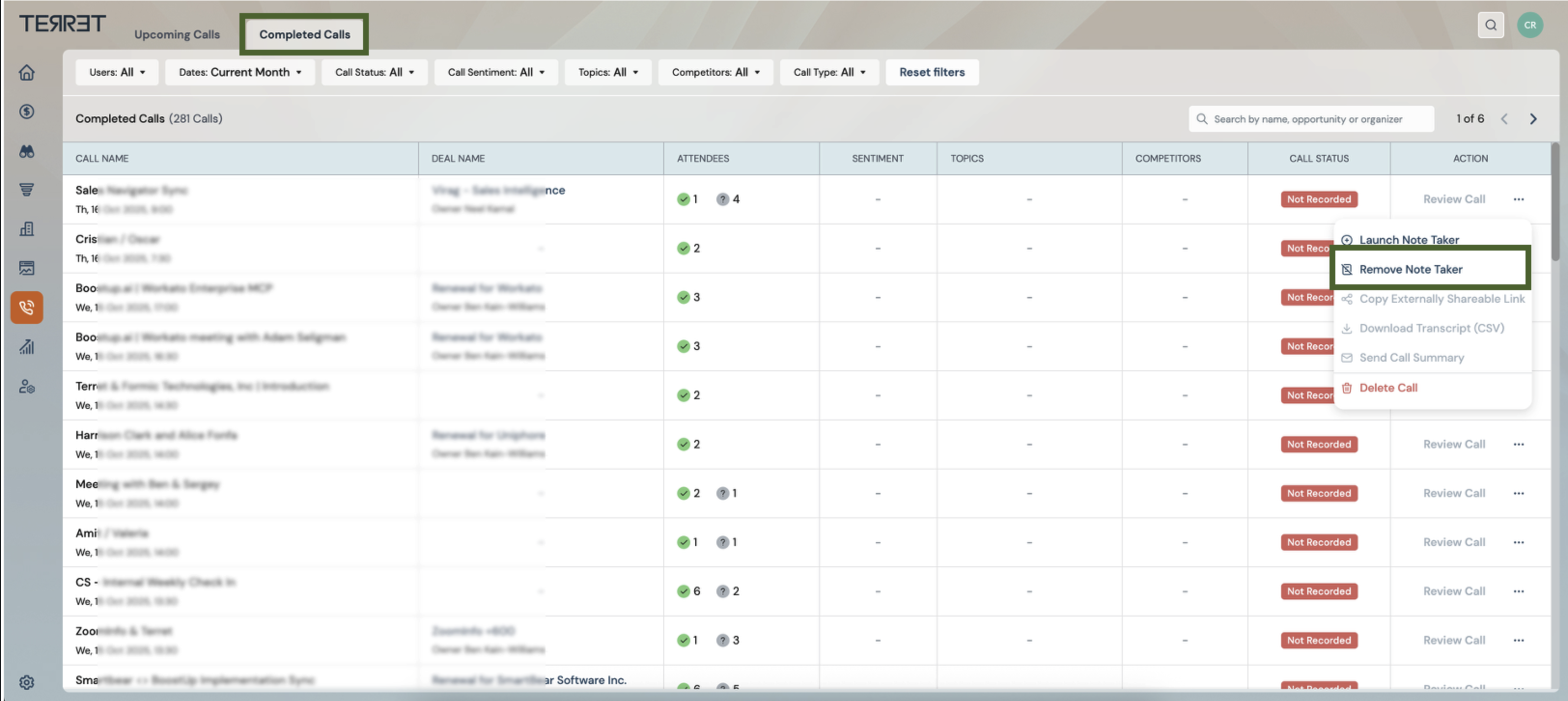 CALL AI and Agents Enhancements - 10/23/2025 – BoostUp.ai